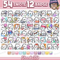 Animated Emote Cute Brizzly Bear / Shaking Head Emote / Emote for ...