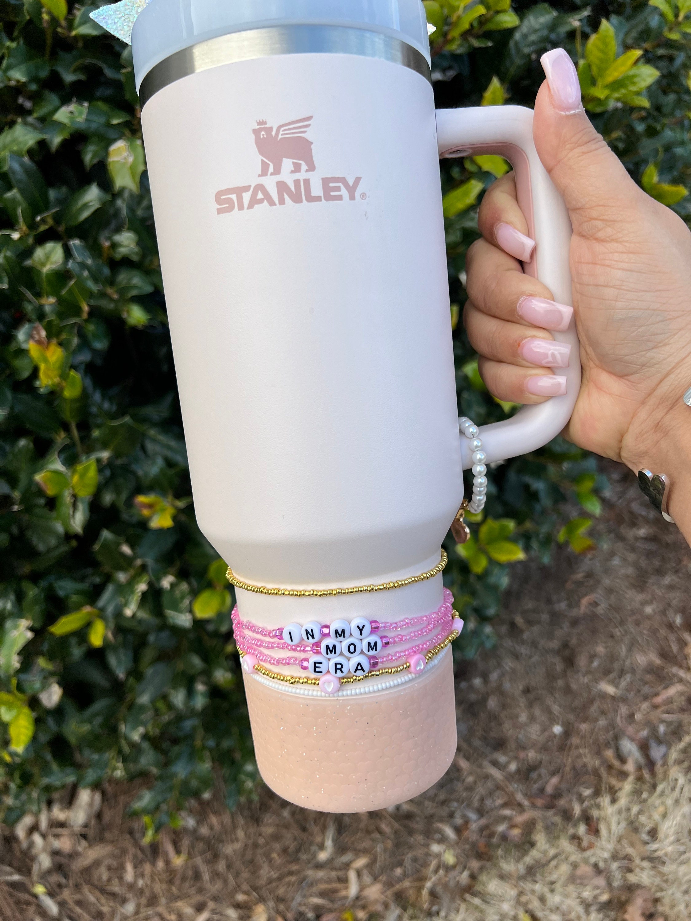 Set of 4 Custom Tumbler Boot Topper Bracelets Personalized Tumbler ...