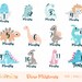 Safari Jungle Animals Nursery Clipart Watercolor African Wild - Etsy
