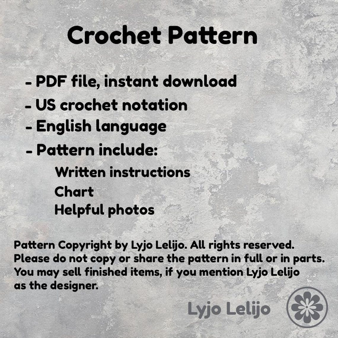 Crochet Bandana Pattern, Modern Filet, Adjustable Size, Boho Crochet ...