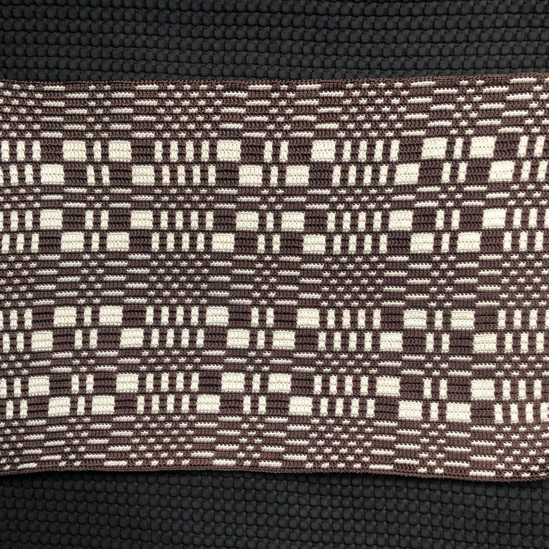 Mosaic Crochet Ethnic Pattern, Baltic Design, Inner Windows, PDF ...