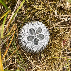 Handmade Crochet Rock Paperweight, Unique Crochet Pebble Art Home Décor ...