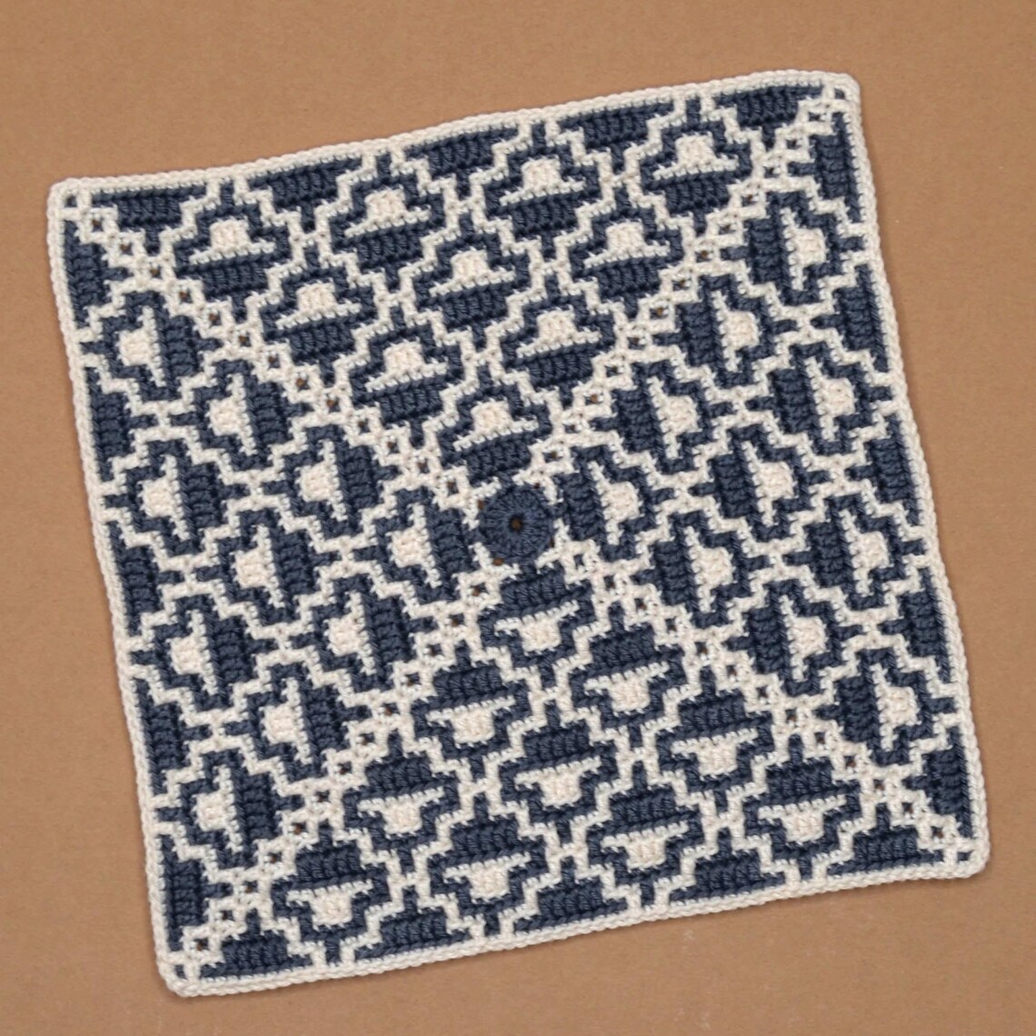 Endless Mosaic Crochet Square Pattern - Perfect for Cottage Farmhouse ...