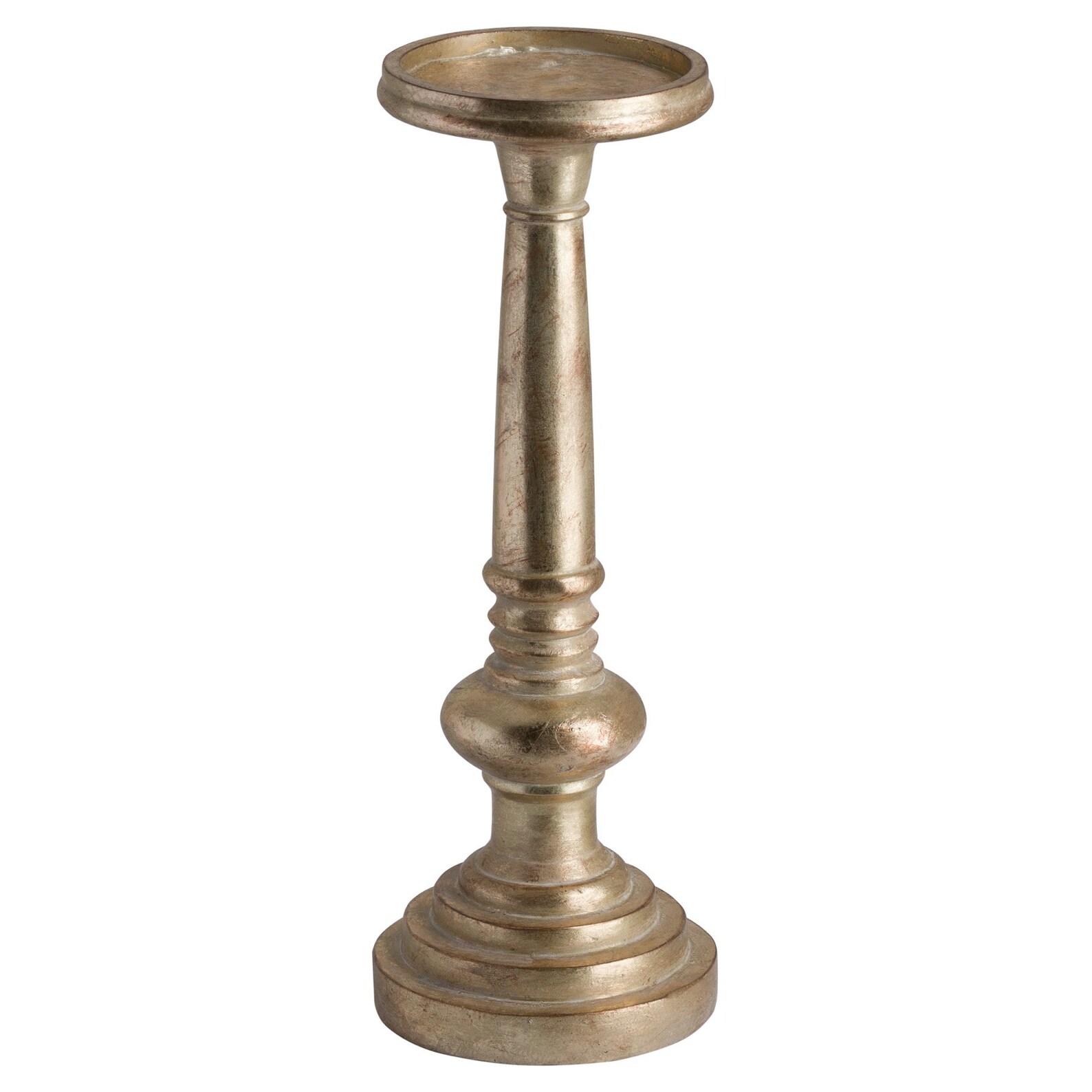 Antique Brass Effect Candle Holder - Etsy