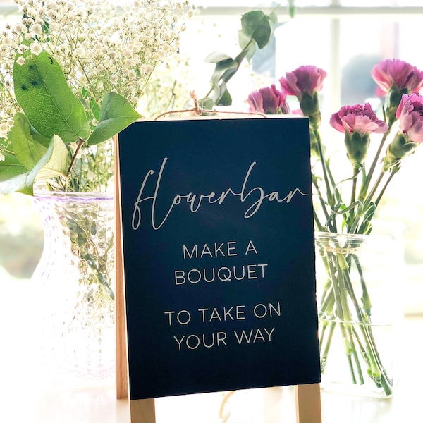 Chalkboard Flower - Etsy