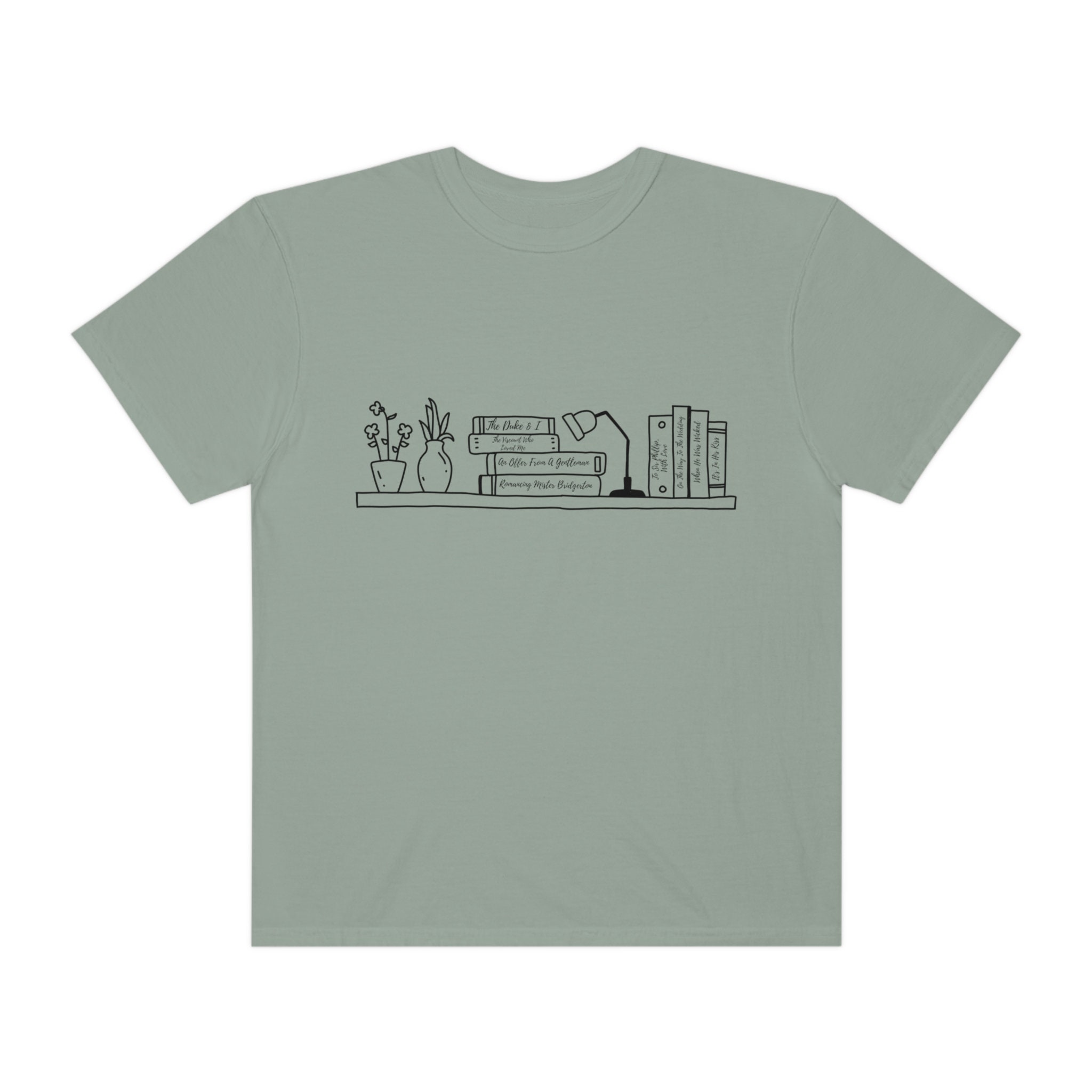 Bridgerton Series, Bridgerton Bookshelf Tshirt, Bridgerton Fan Tshirt ...