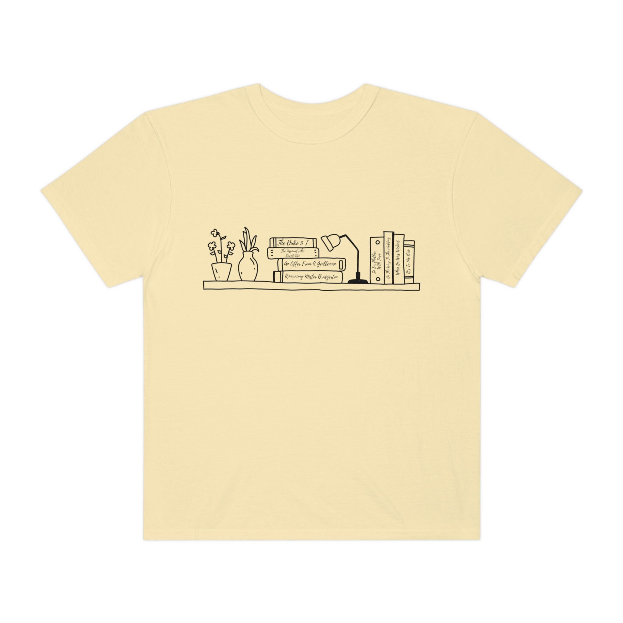 Bridgerton Series, Bridgerton Bookshelf Tshirt, Bridgerton Fan Tshirt ...
