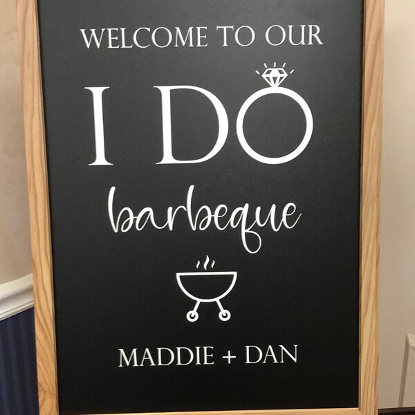 I Do Bbq Table Decorations - Etsy
