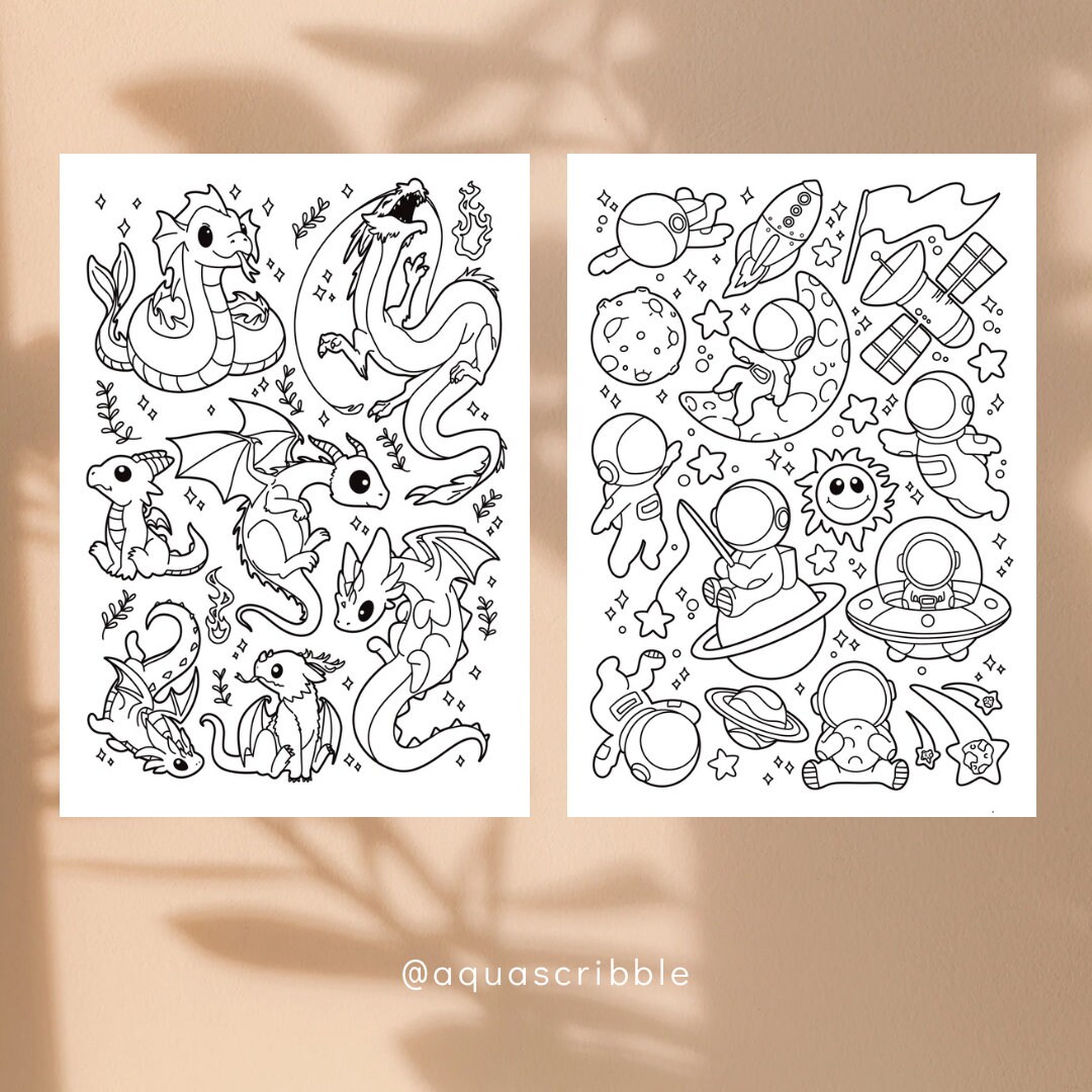 NEW!!! Fun Printable Colouring Pages for Kids and Adults! Some Doodle ...
