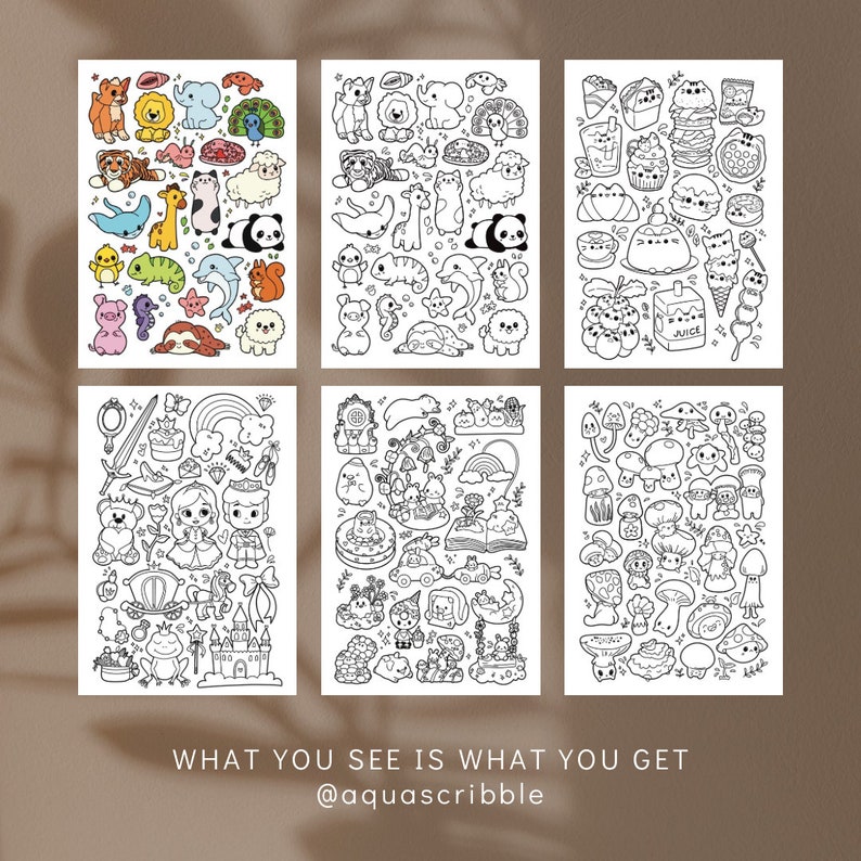 Fun Coloring Pages | Animals, Monsters, Dragons, and More! (PDF ...