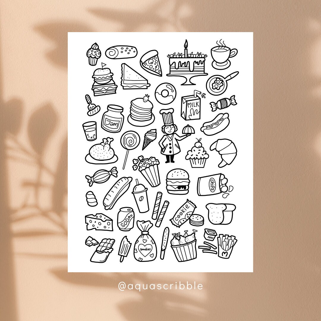 5x Fun Printable Colouring Pages for Kids and Adults! Some Doodle ...