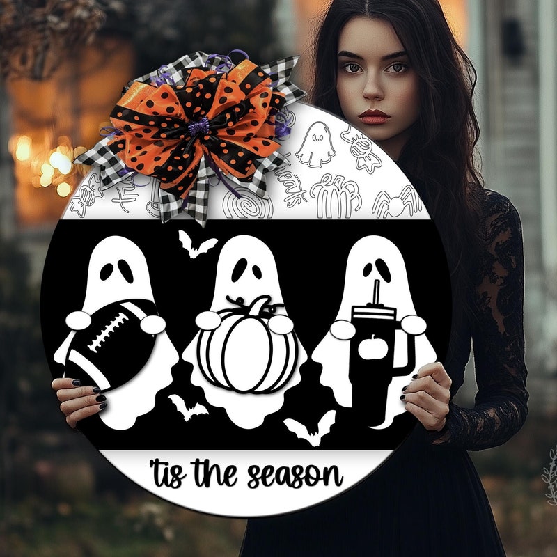 Football Sign Wood Circle - Etsy