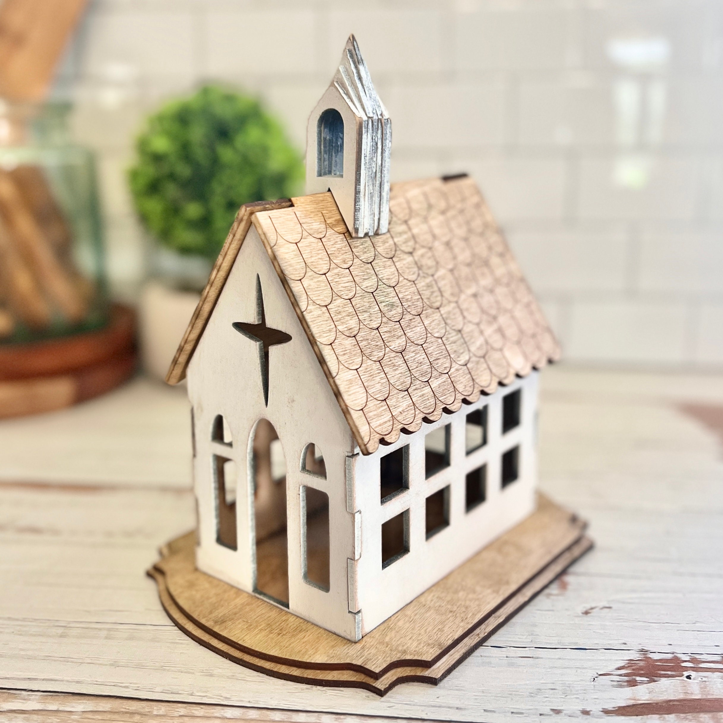 Download 3d Church Faith / Christian / Religious Decor / Glowforge ...