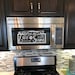 Microwave Decal or Kitchen Sign Svg Cut File / Silhouette - Etsy