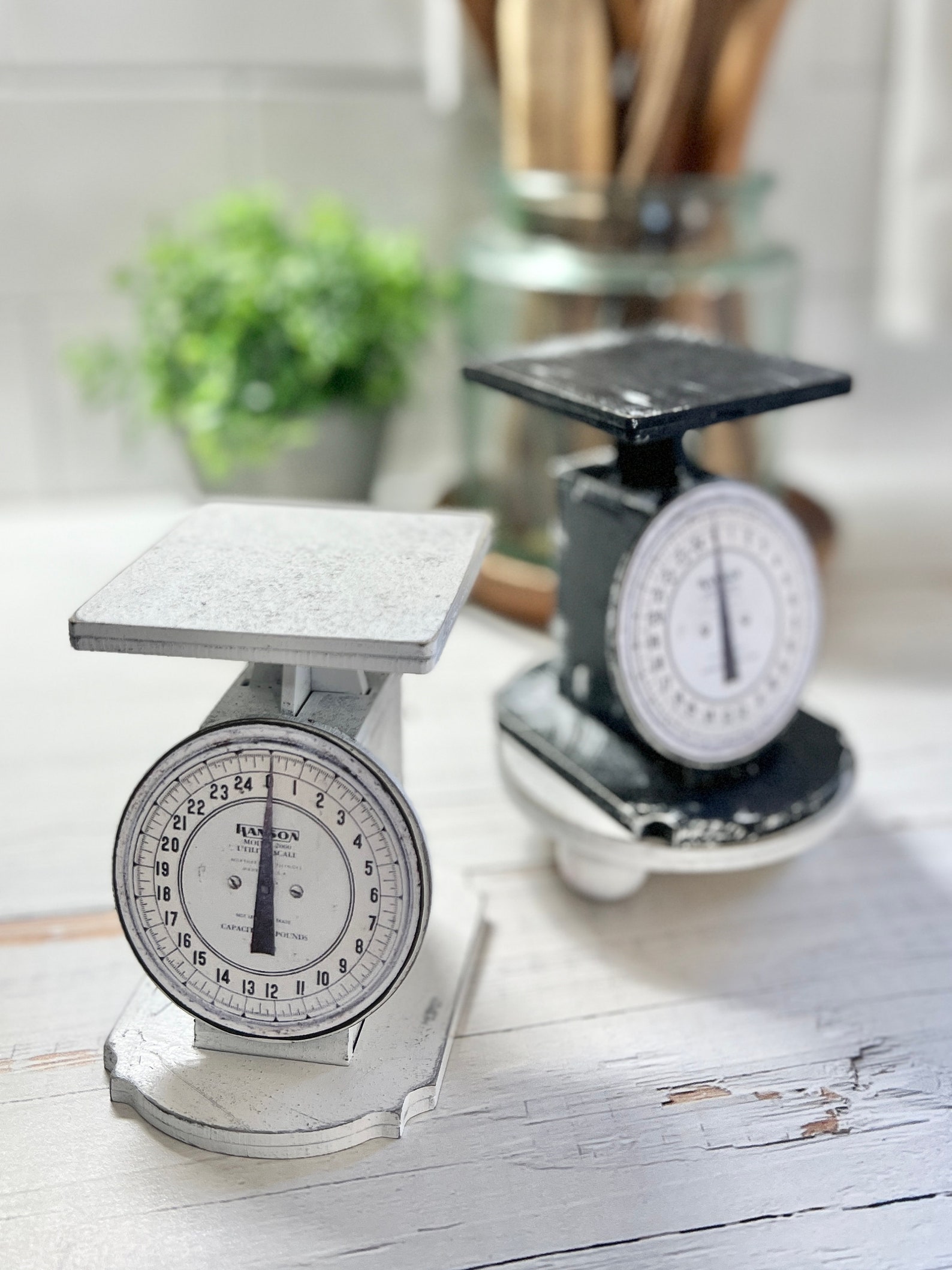 Mini Antique Look Kitchen Scale 4.25" Tall, 1/8" Material SVG Cut File ...