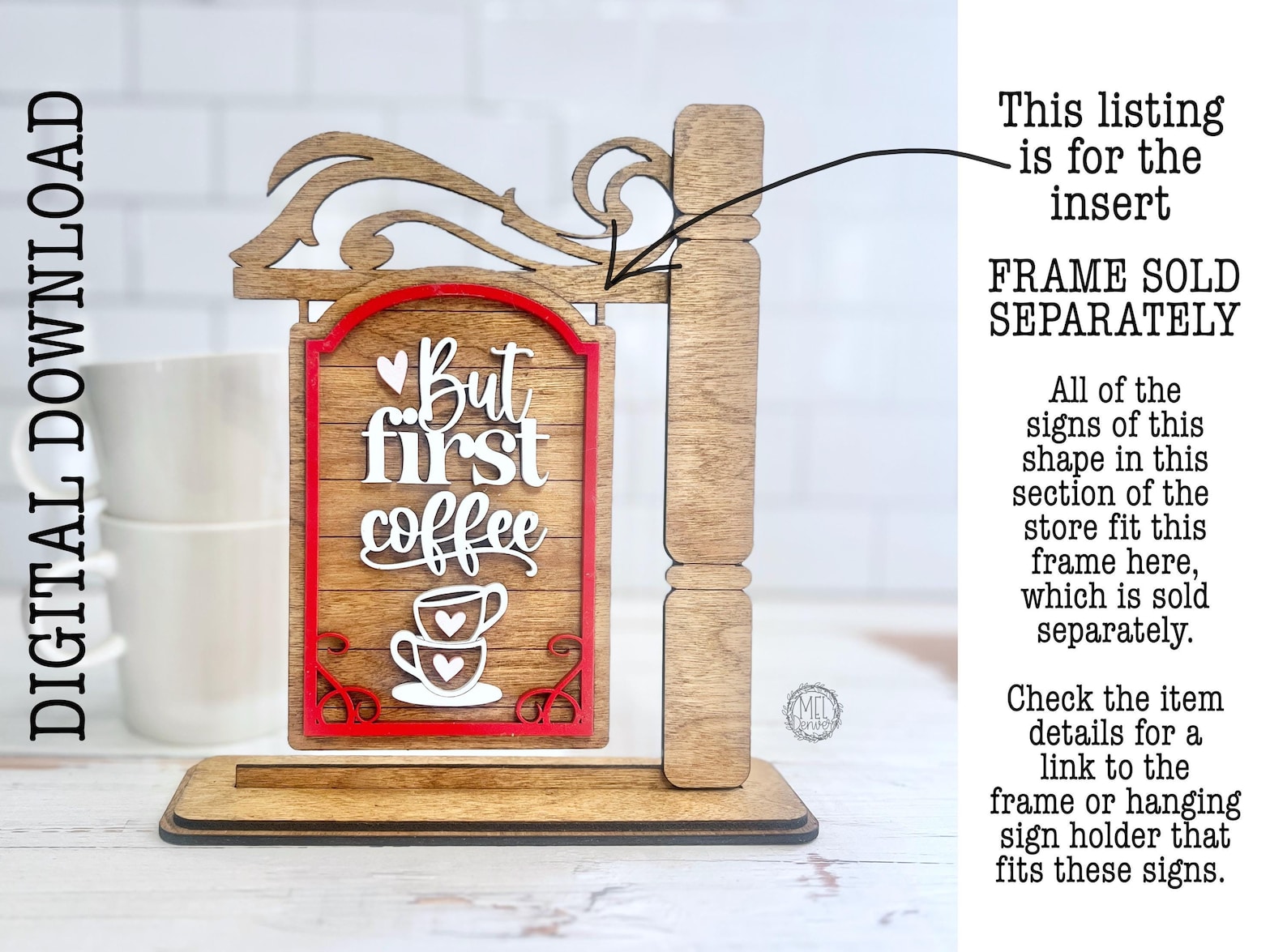But First Coffee Sign, Coffee Bar, Coffee Lover Frames Sold Separately ...
