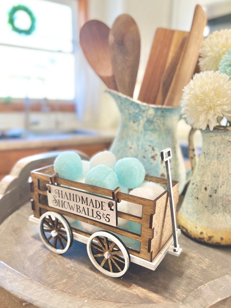 Laser Cut Crate / Convertible Wagon With 10 Seasonal - Etsy