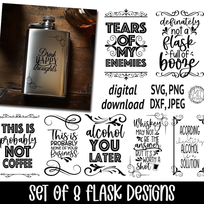 Funny Flask - Etsy