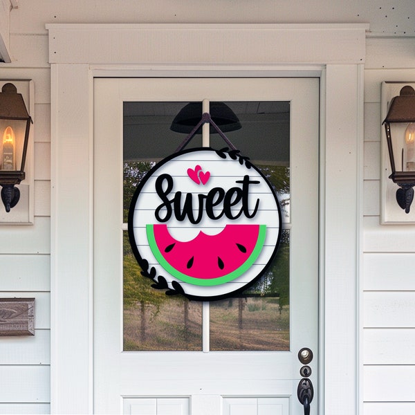 Watermelon Door - Etsy