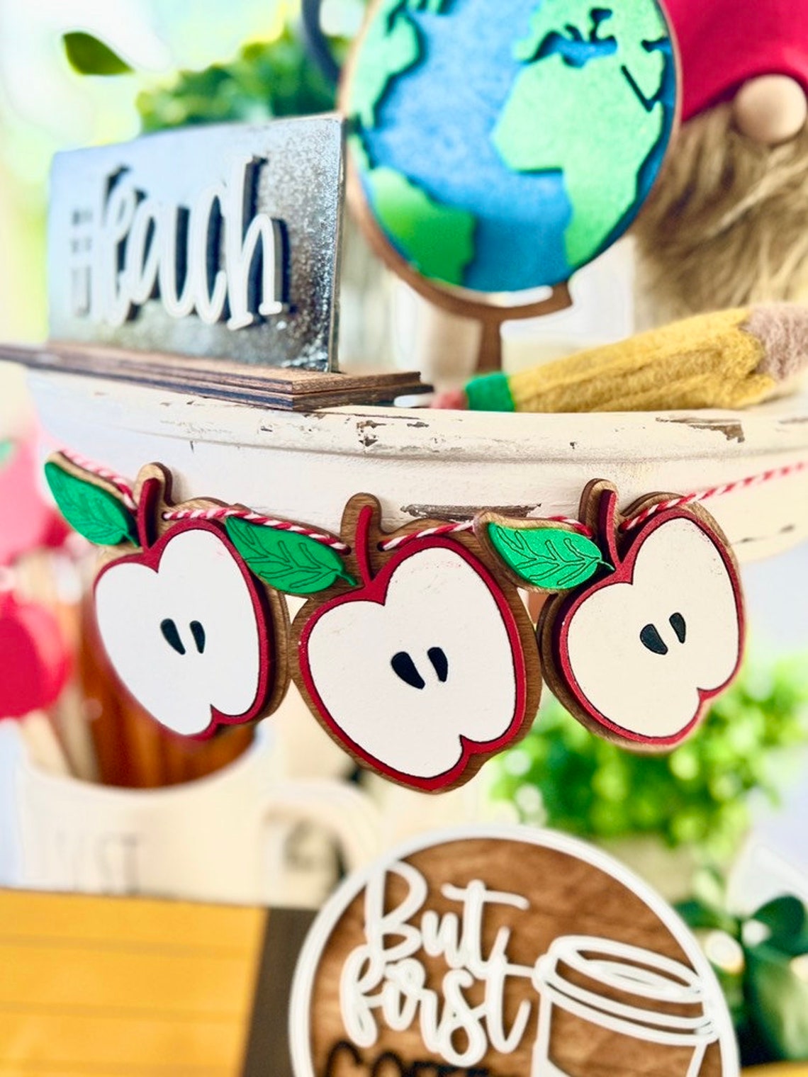 Teacher Teaching School Homeschool Tiered Tray File Set - Etsy