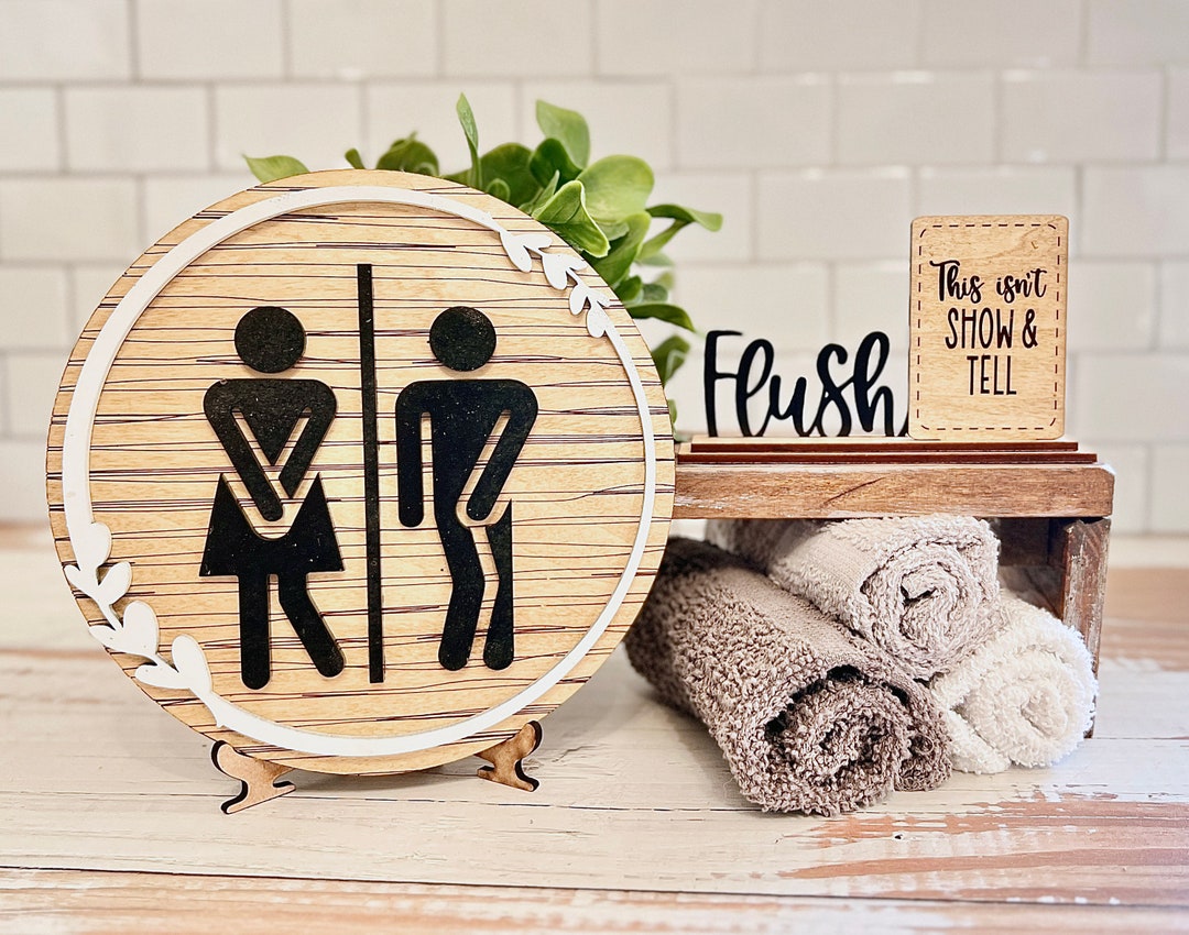 Need to Potty Stick Figures | Flush | This is Not Show and Tell for ...