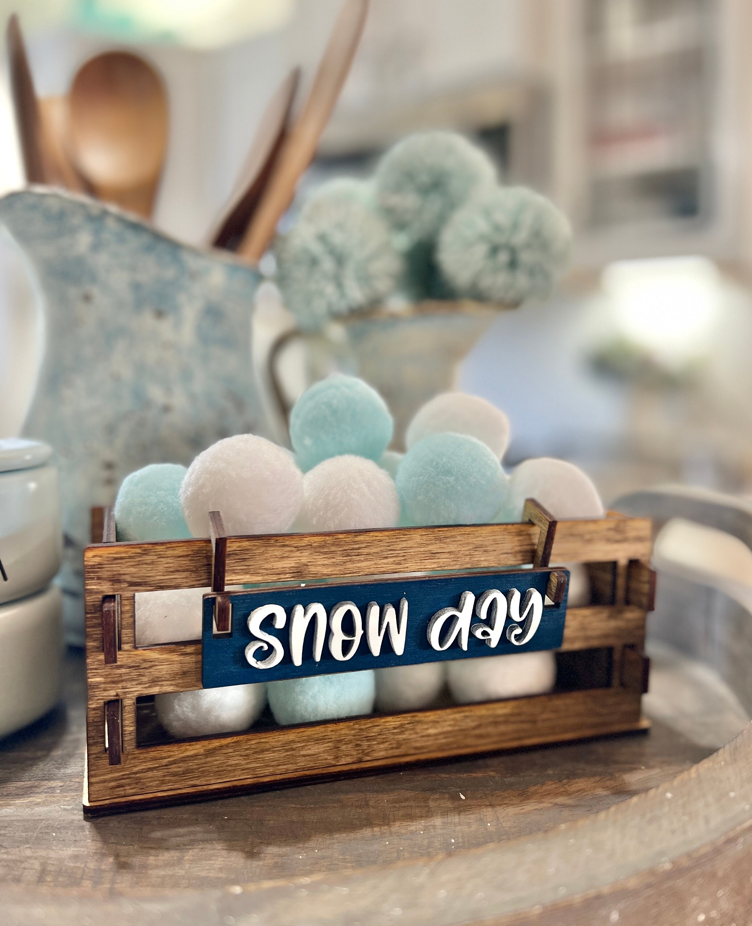 Handmade Snowballs 5 Cents Crate With 2 Signs Scalable - Etsy