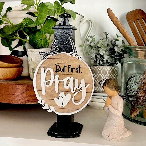 Pray Sign - Etsy