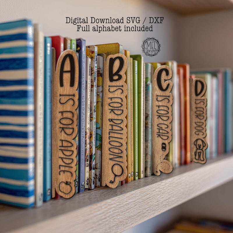 Bookshelf Dividers - Etsy