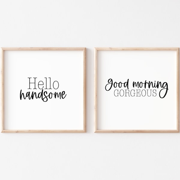 Hello Handsome - Etsy