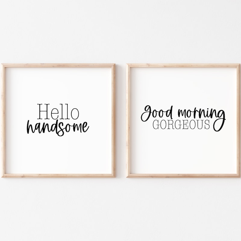 Hello Handsome - Etsy