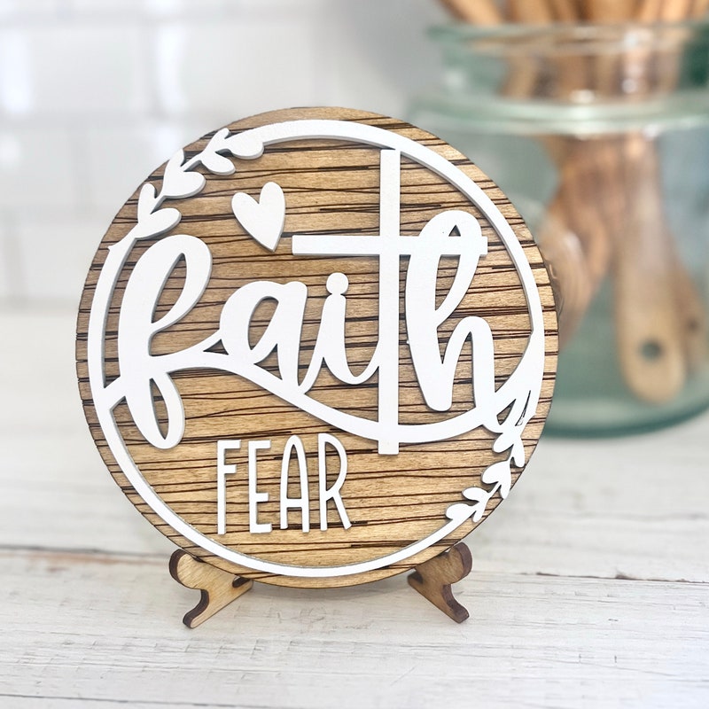 Faith Sign - Etsy