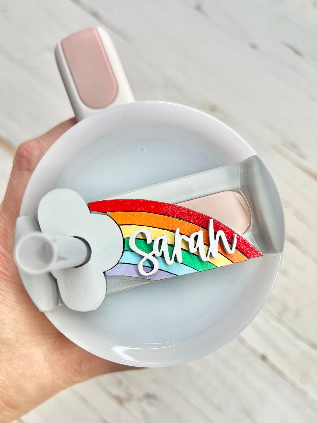 Svg Cut File 20 30 40oz Size Tumbler Rainbow, Pride Month Tag | Gift ...