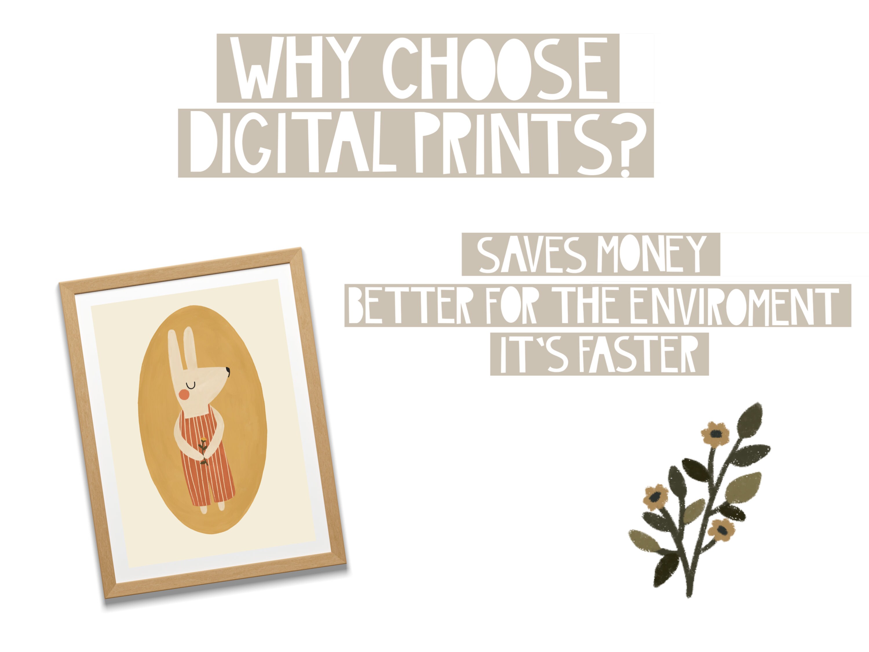 Digital Bunny Print Instant Download PNG Easter Printable Wall Art - Etsy