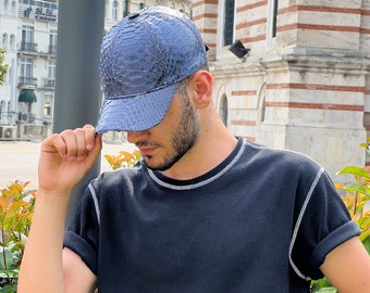 Leather Baseball Cap - Etsy