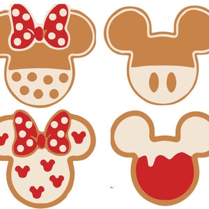 Christmas Gingerbread Mickey SVG Bundle, Christmas Gifts, Cricut ...