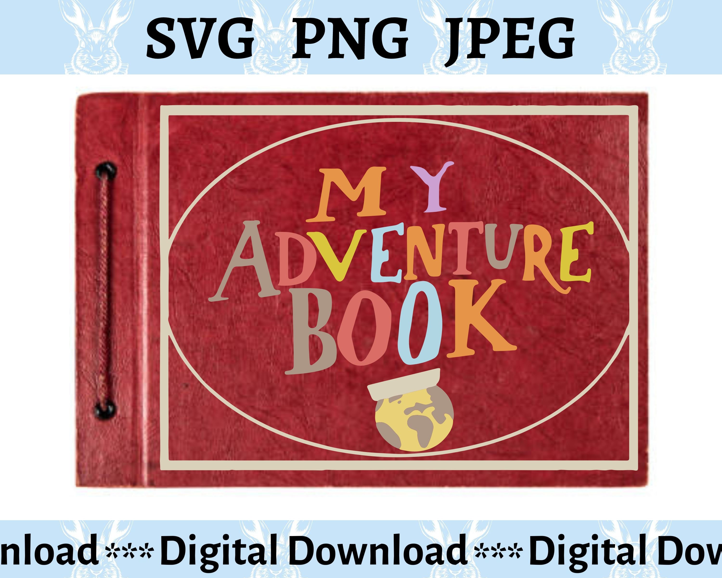 Up Adventure Book SVG Anniversary Gift Wedding Guest Book - Etsy