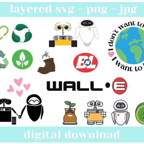 Wall E - Etsy