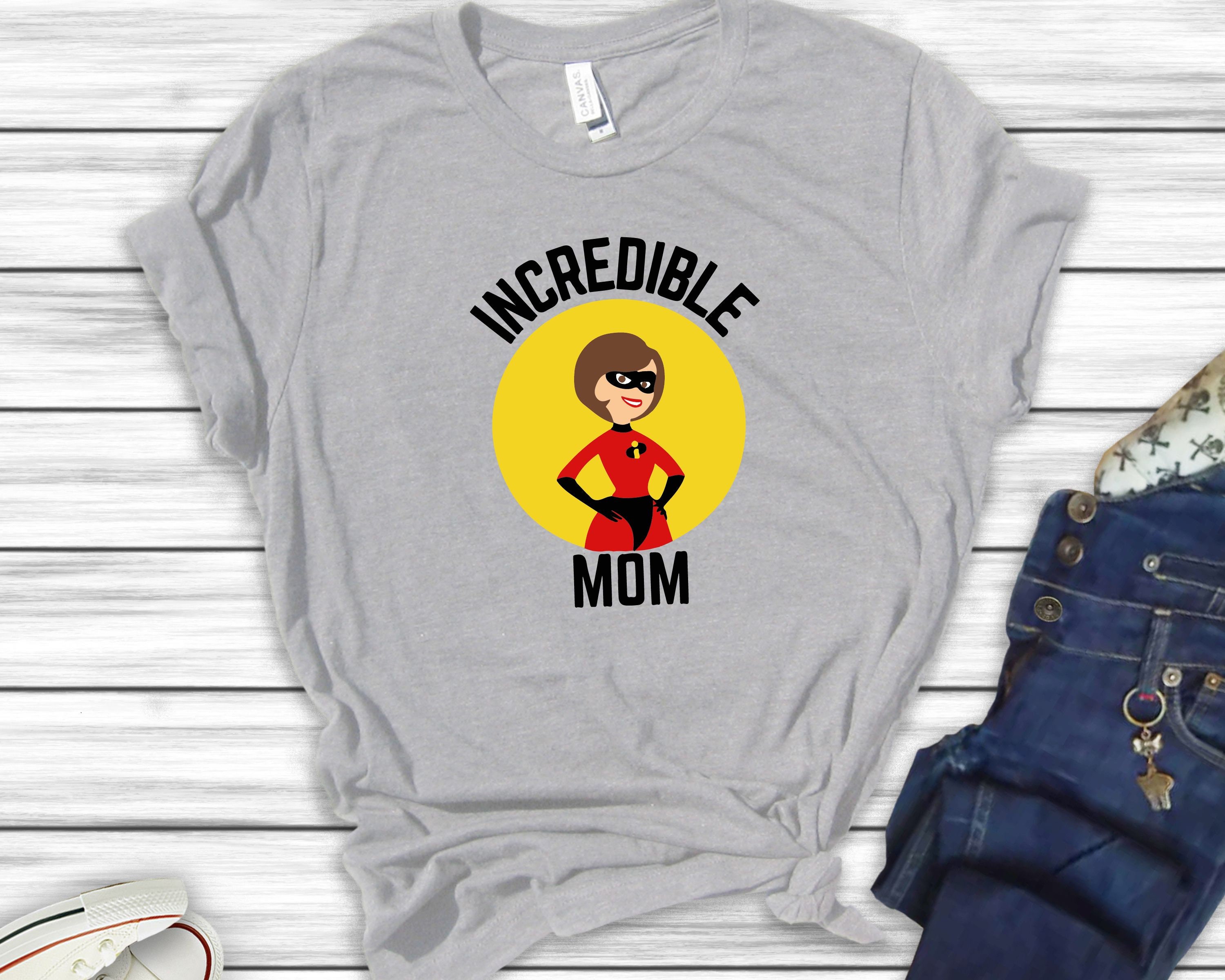 Mrs Incredible Svg Incredible Mom Shirt Elastigirl Hero Etsy