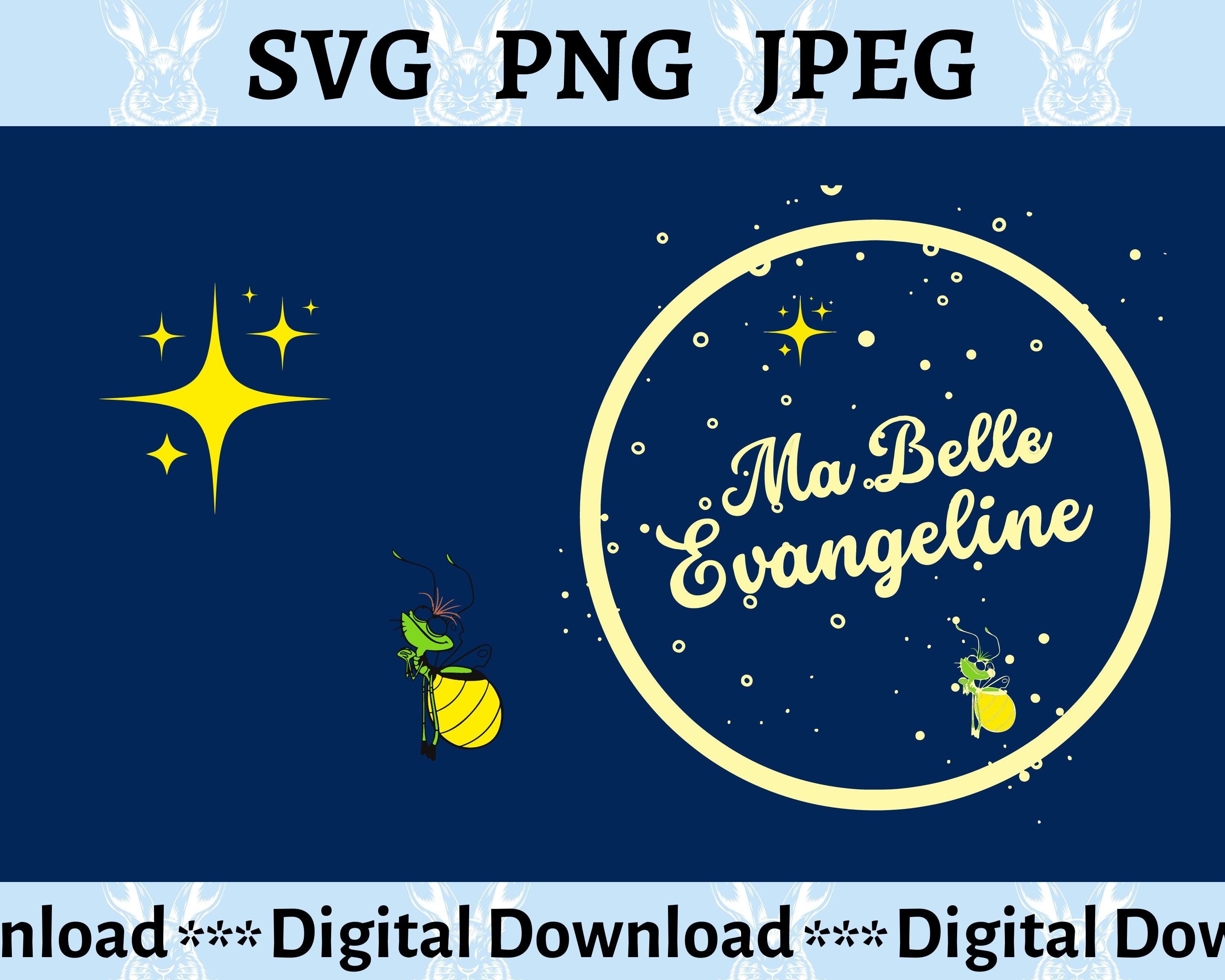 Ma Belle Evangeline SVG Princess and the Frog SVG Ray the - Etsy