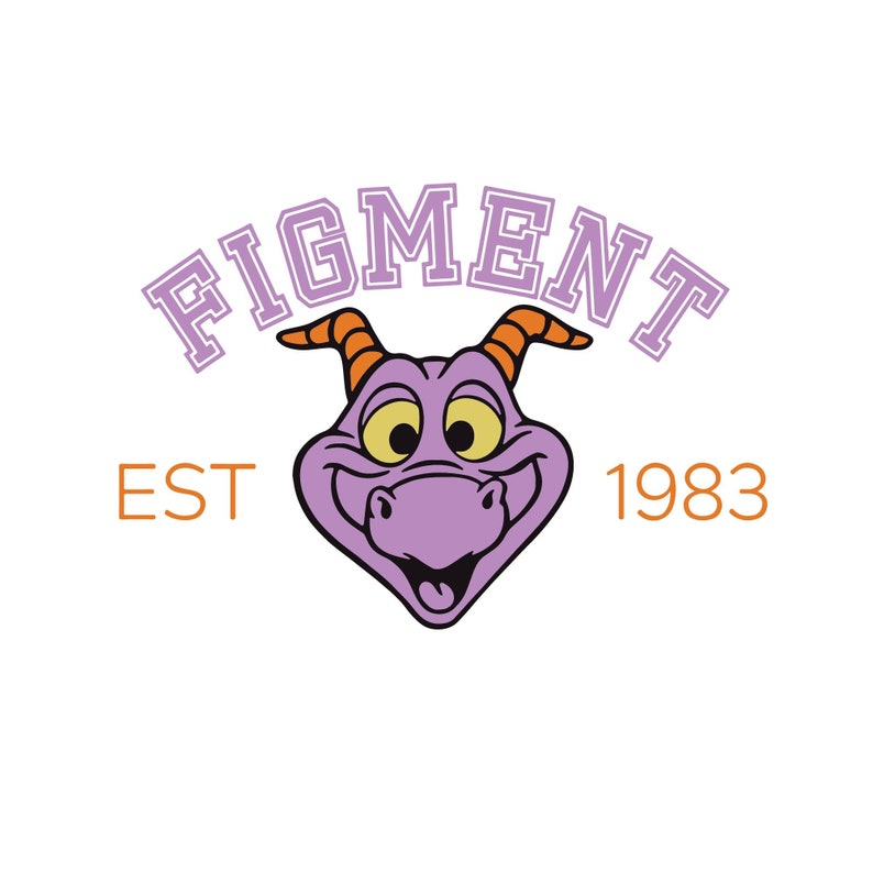 Epcot Figment Inspired SVG Bundle One Little Spark Journey - Etsy