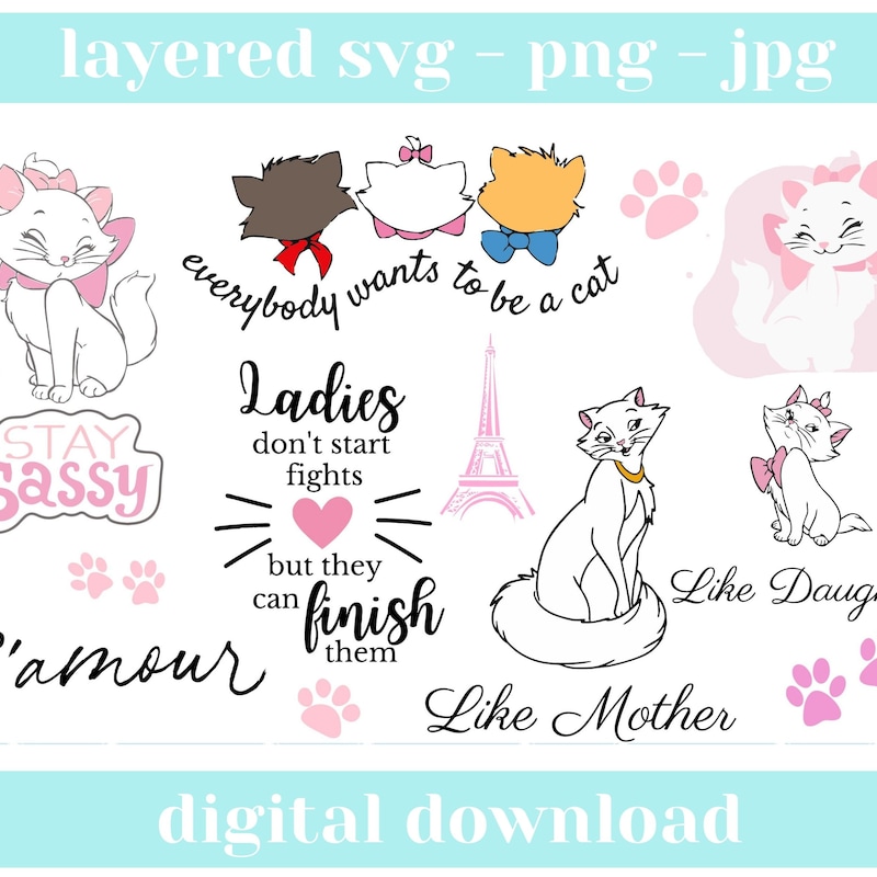 Marie Svg - Etsy
