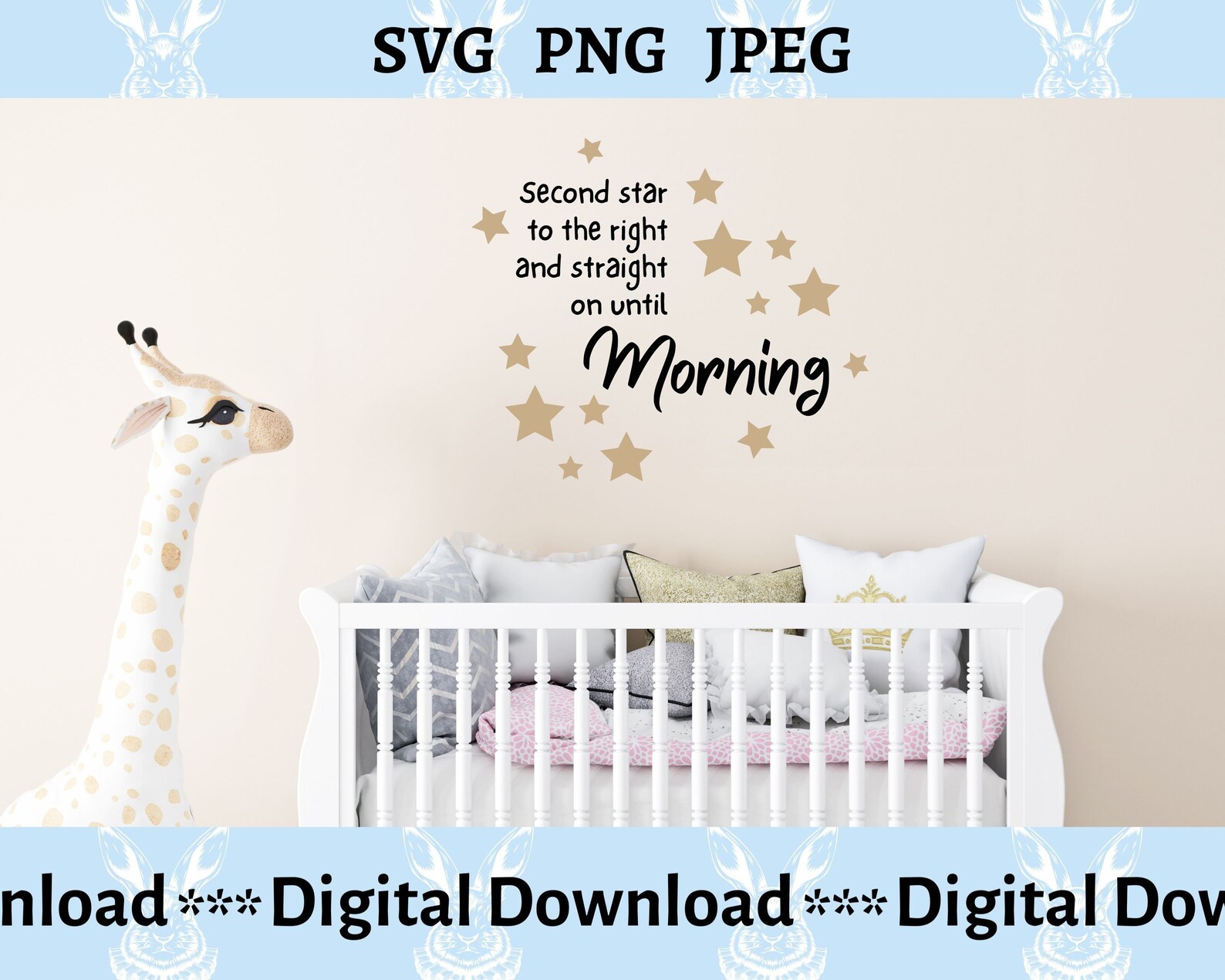 Peter Pan SVG Bundle Neverland SVG Kids Room Decor Fairy - Etsy