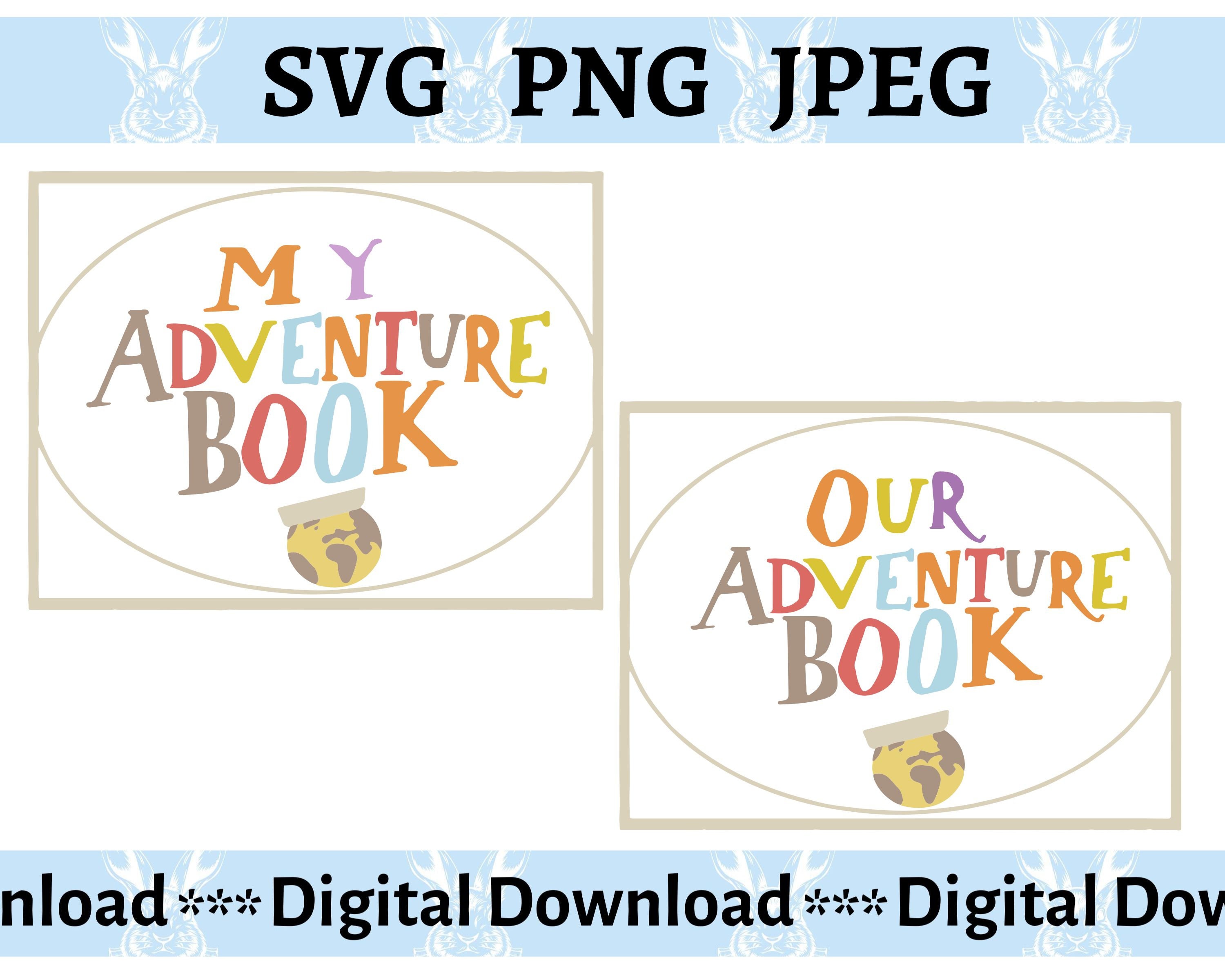 Up Adventure Book SVG Anniversary Gift Wedding Guest Book - Etsy
