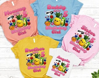 Dancing Fruit Birthday Shirt - Etsy