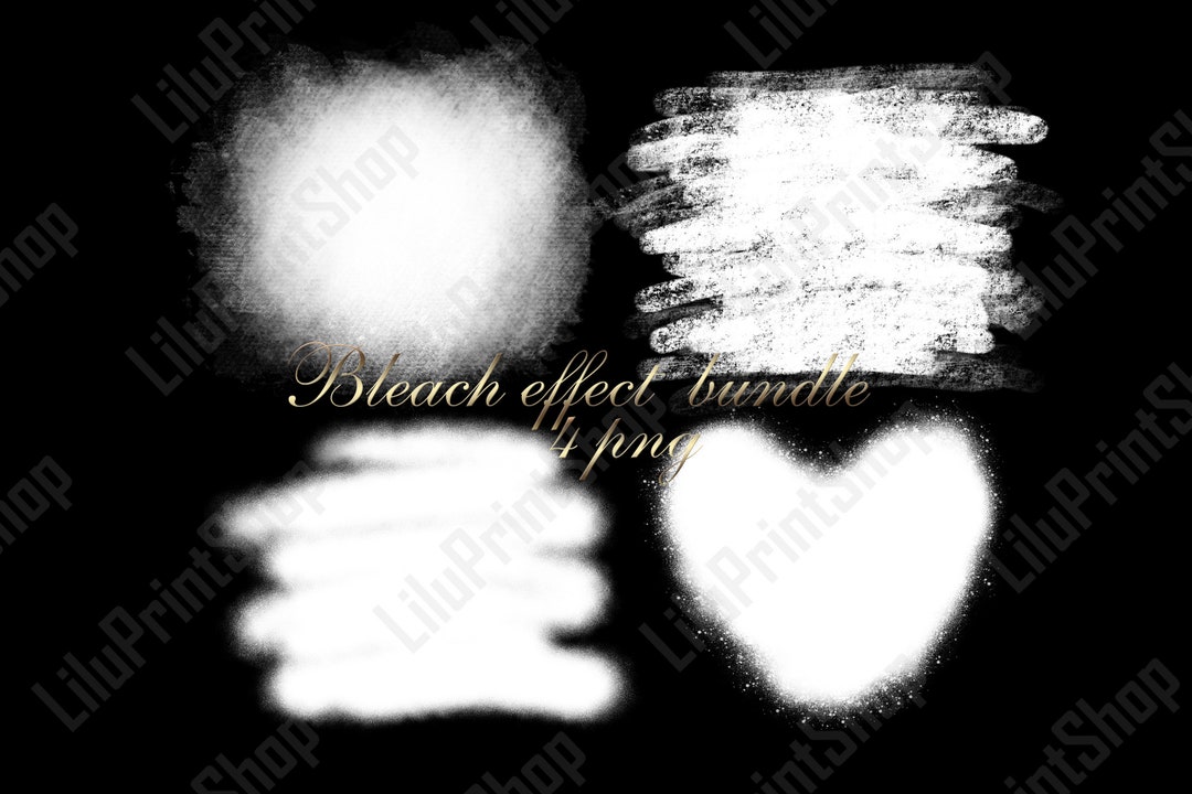 Bleach Effect Png Overlay Bleach Splatter Background for Sublimation ...
