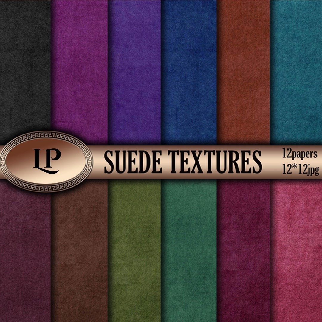 Velvet Background Suede Digital Papers for Scrapbook and More, Suede ...