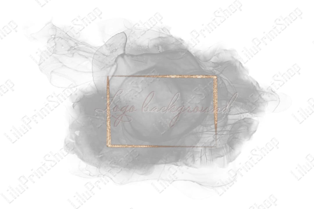 Grey and Gold Logo Design Grey Logo Background Neutral Ink Logo ...