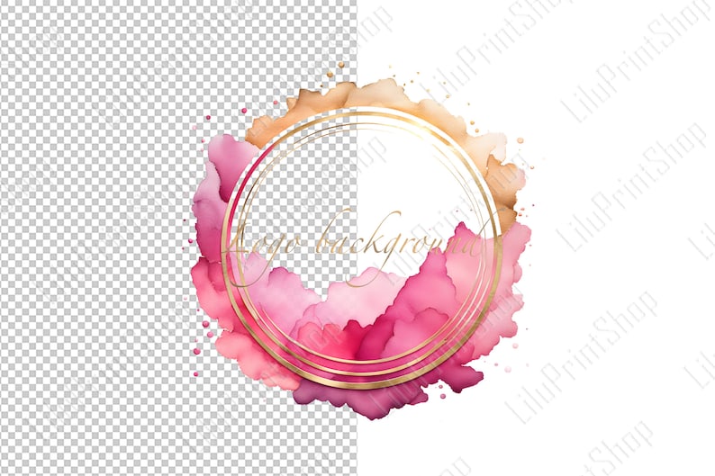 Pink Logo Background Png Hot Pink Circle Logo Png Bright Pink Png ...
