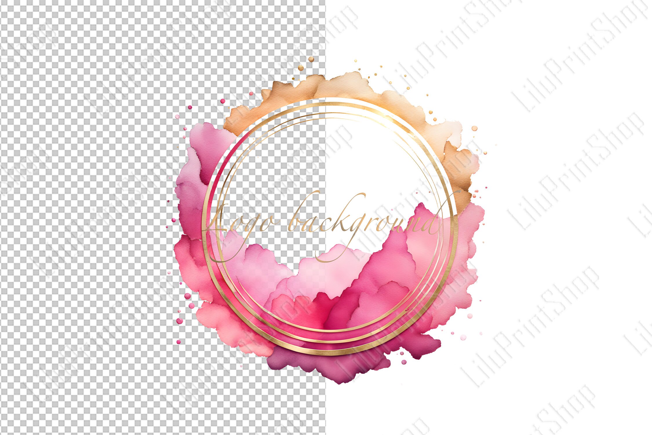Pink Logo Background Png Hot Pink Circle Logo Png Bright Pink Png ...
