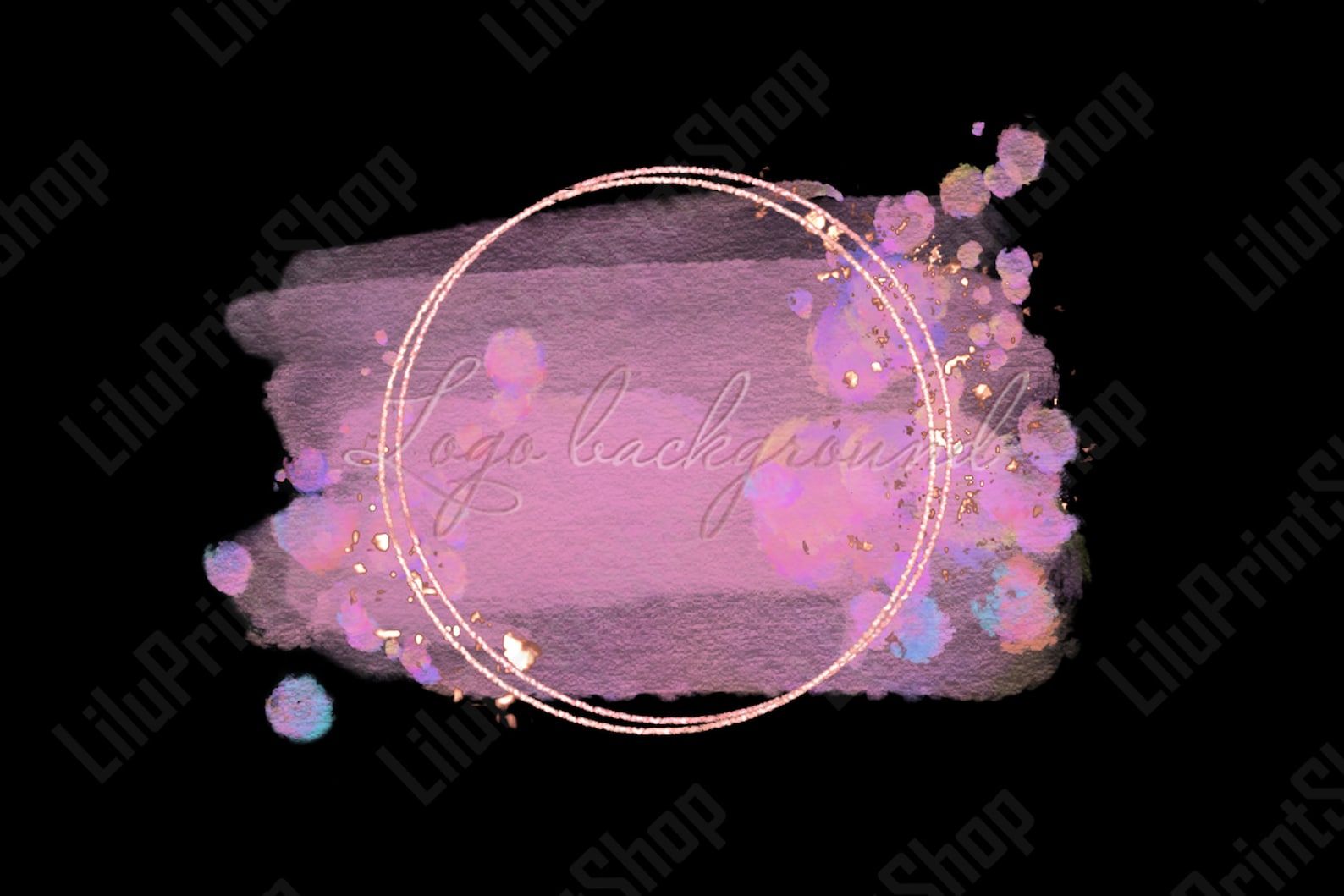 Pink Logo Background Png Pink Logo Design Brush Stroke Pink and Rose ...